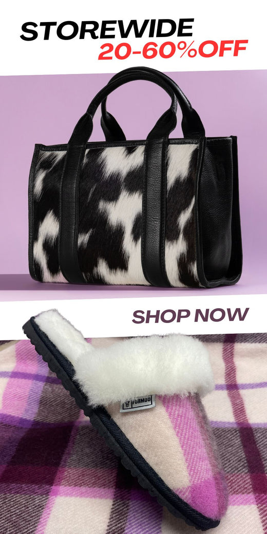Cowhide Handbags NZ I Fur Bags & Leather Accessories | Furmoo – FURMOO