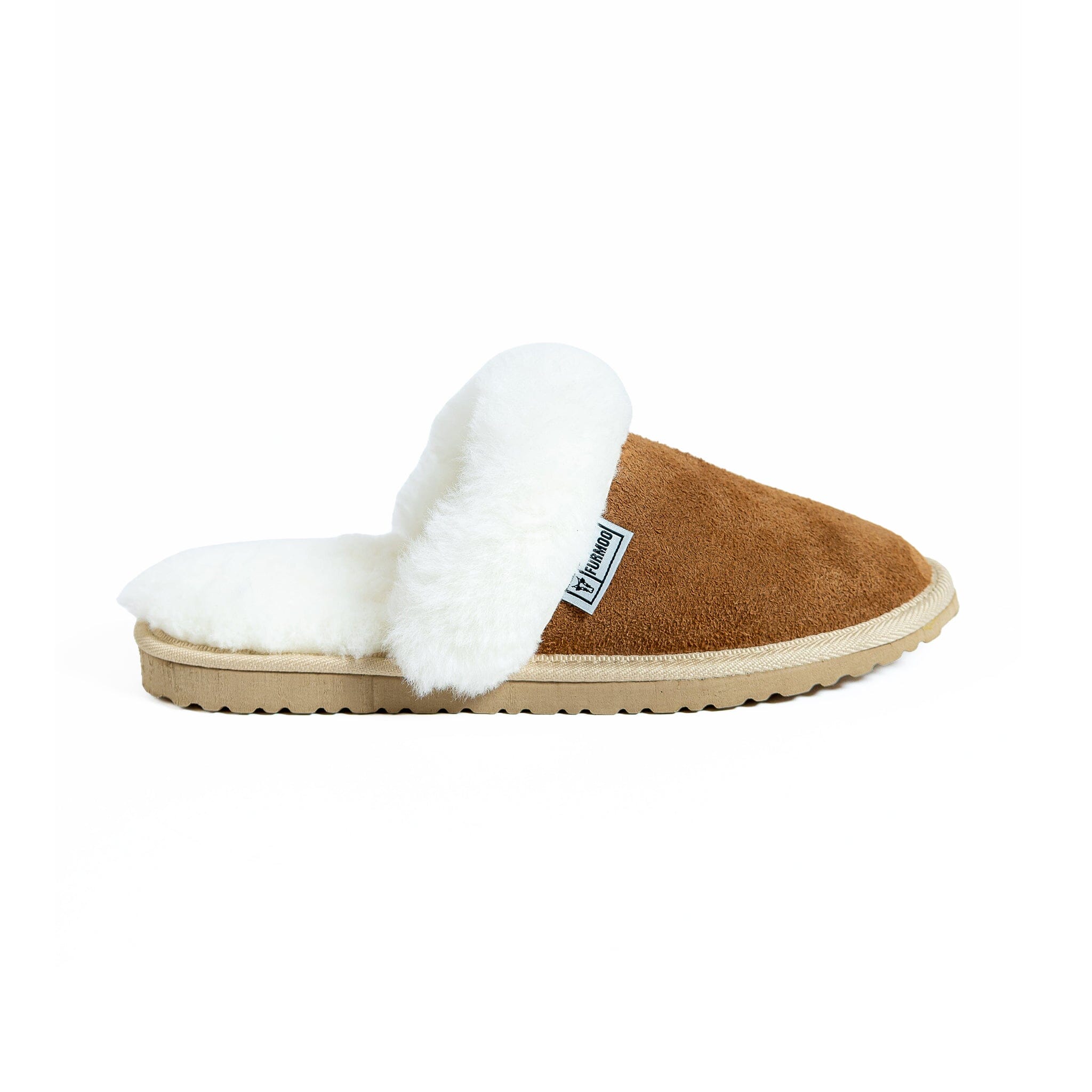 The Suede Sheepskin Slipper – FURMOO