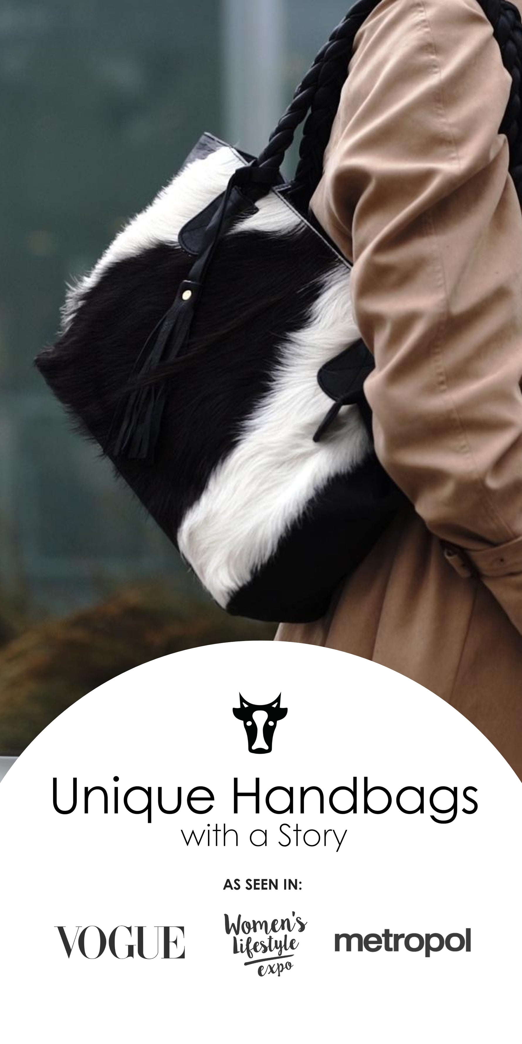 Cowhide Handbags NZ I Fur Bags & Leather Accessories | Furmoo – FURMOO